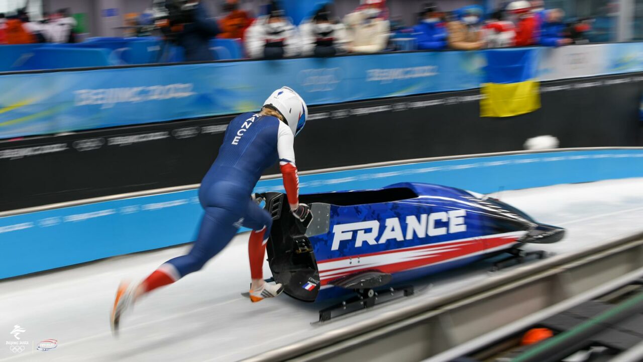 Equipe de France Bobsleigh / JO Pékin - Publiflash